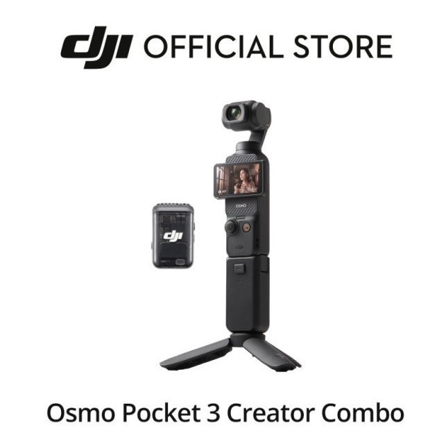 Jual DJI Osmo Pocket 3 Creator - Pocket Gimbal Camera | Shopee Indonesia