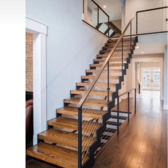 Jual hand railing tangga kayu jati asli perhutani raliling tangga jati ...