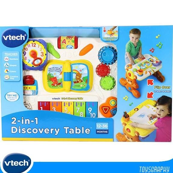 Jual Vtech 2in1 Discovery Table 2 in 1 Meja Belajar dan Gambar | Shopee ...