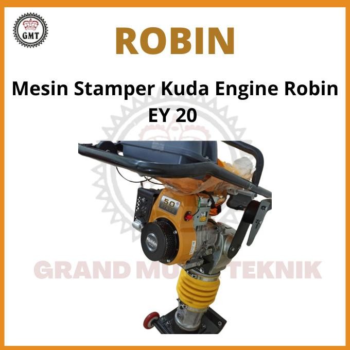 Jual Stamper Kuda Engine Robin Ey 20 / Mesin Pemadat Tanah | Shopee ...
