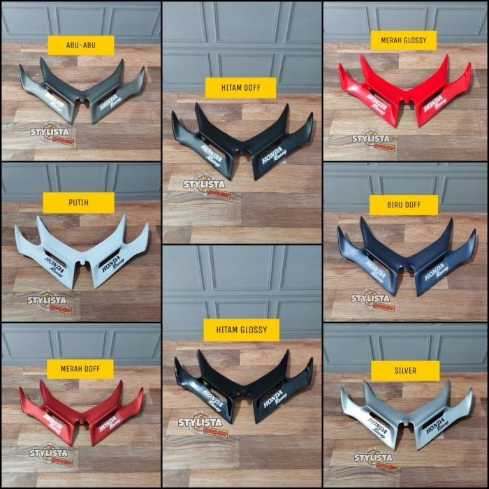 Jual Winglet Vario 150 / 125 New 2018 2019 Variasi Motor Vario A85 - Hitam Glossy | Shopee Indonesia