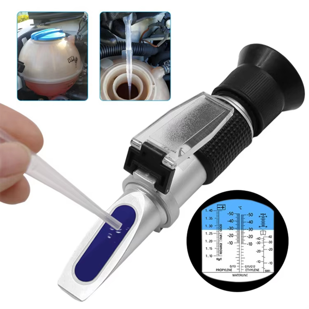 Jual Refraktometer Alat Ukur Titik Beku Antifreeze Refractometer ...