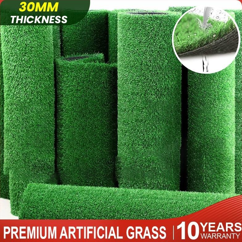 Jual 1m X 25m Rumput Buatan 2m x 10m X 30mm , Tikar Rumput Sintetis ...