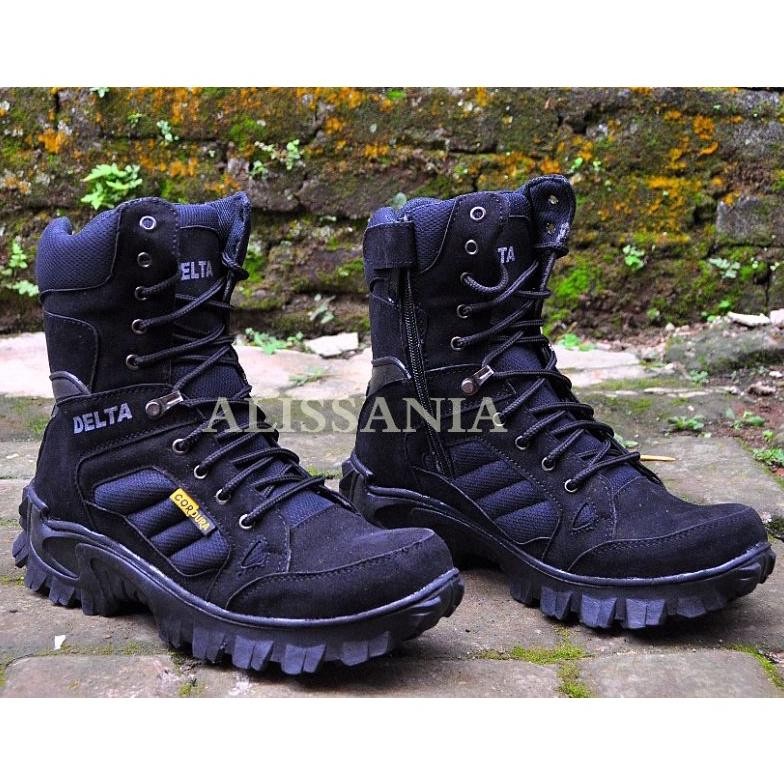 Jual Sepatu Polisi Pdl Pdh Satpam Satpol Pp Boots Delta Tinggi Safety ...