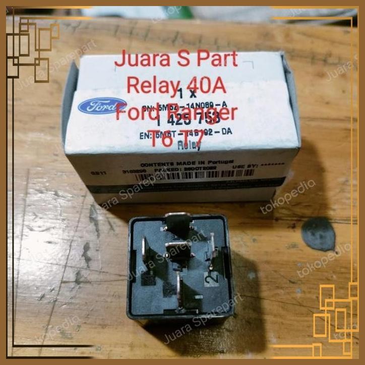Jual [JS55] RELAY KAKI 5 RELAY 40A FORD RANGER 2200CC RANGER 3200CC ...