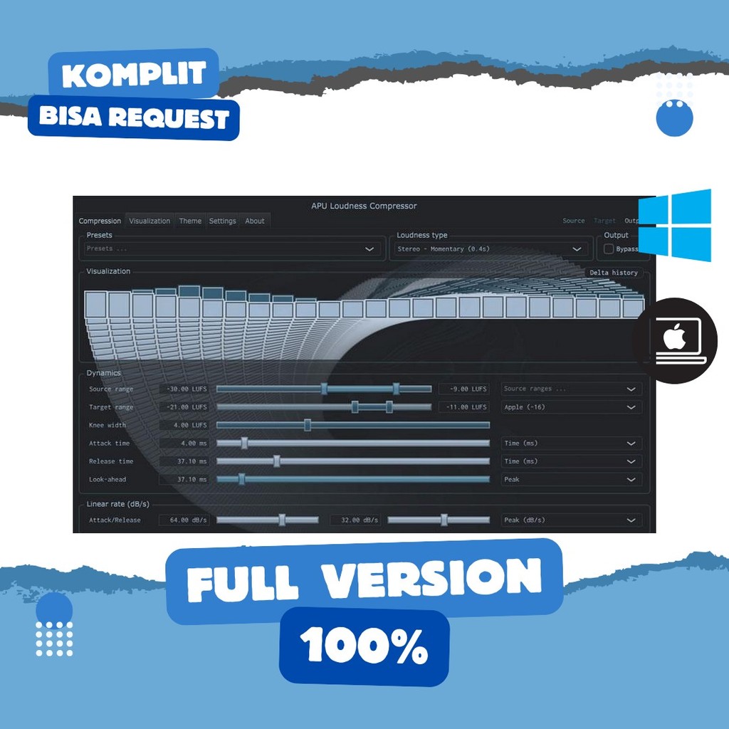 Jual APU Software APU Loudness Compressor 3.0.3 | Shopee Indonesia