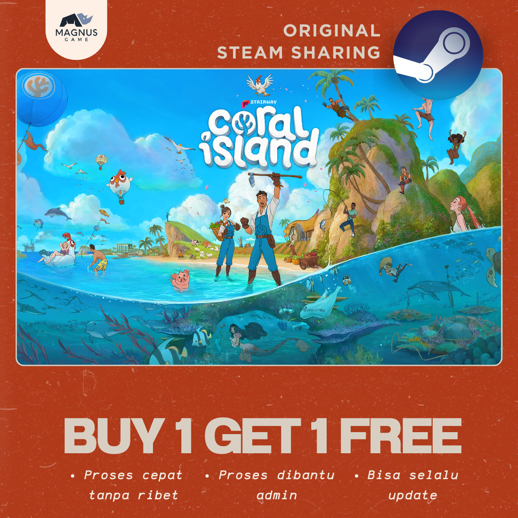 Jual Coral Island Original Game PC | Shopee Indonesia