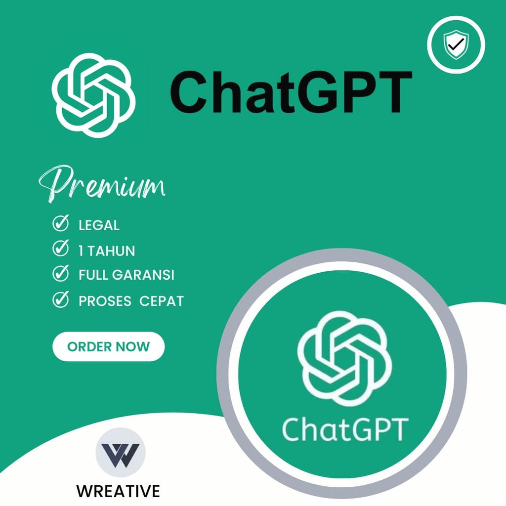 Jual Akun ChatGPT 4 Premium 1 Tahun Garansi Full Original Resmi OpenAI | Shopee Indonesia