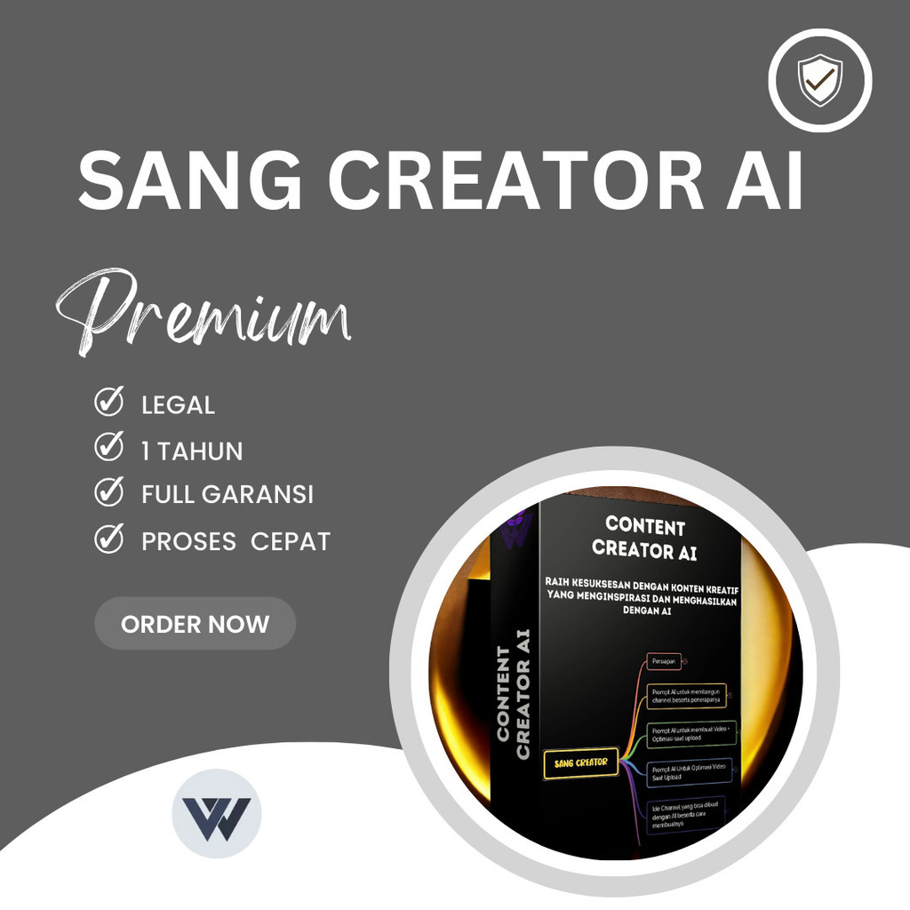 Jual Sang Creator AI Premium 1 Tahun Full Garansi (Proses Tercepat Buka 24 Jam) | Shopee Indonesia