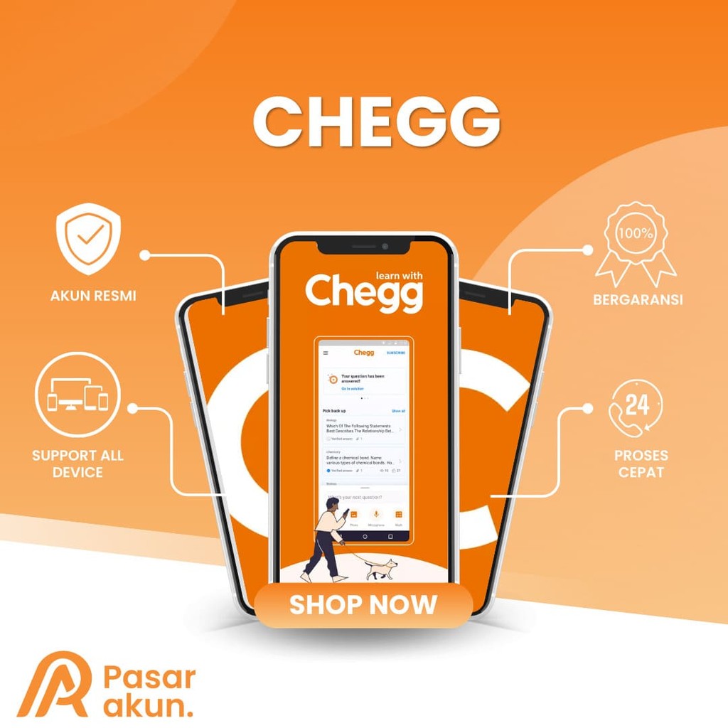 Jual Chegg Premium 1 Tahun Untuk Semua Device Garansi Full (Buka 24 Jam ...