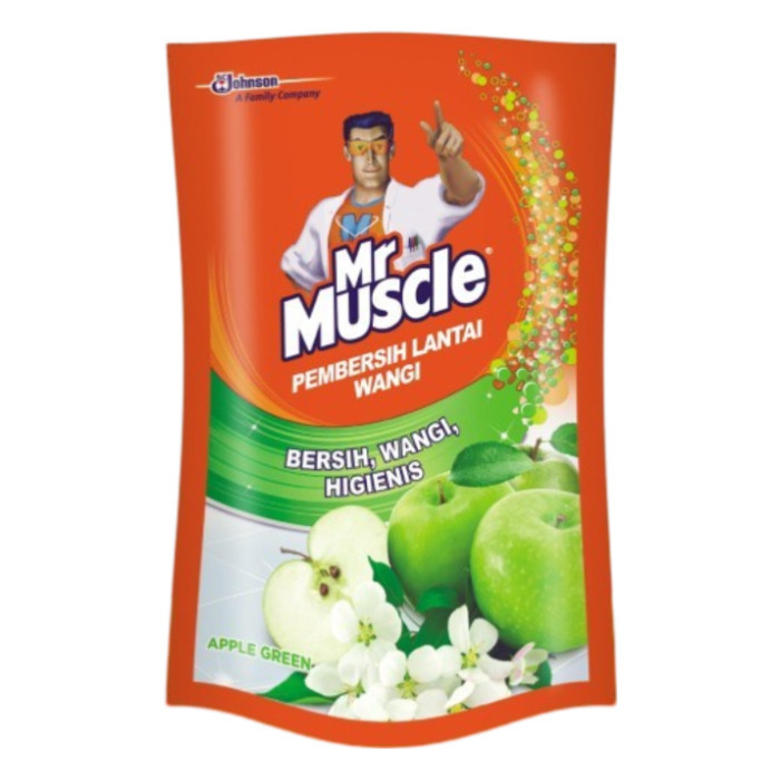 Jual Mr. Muscle Axi Triguna Apple Pouch 720Ml Pembersih Lantai | Shopee ...