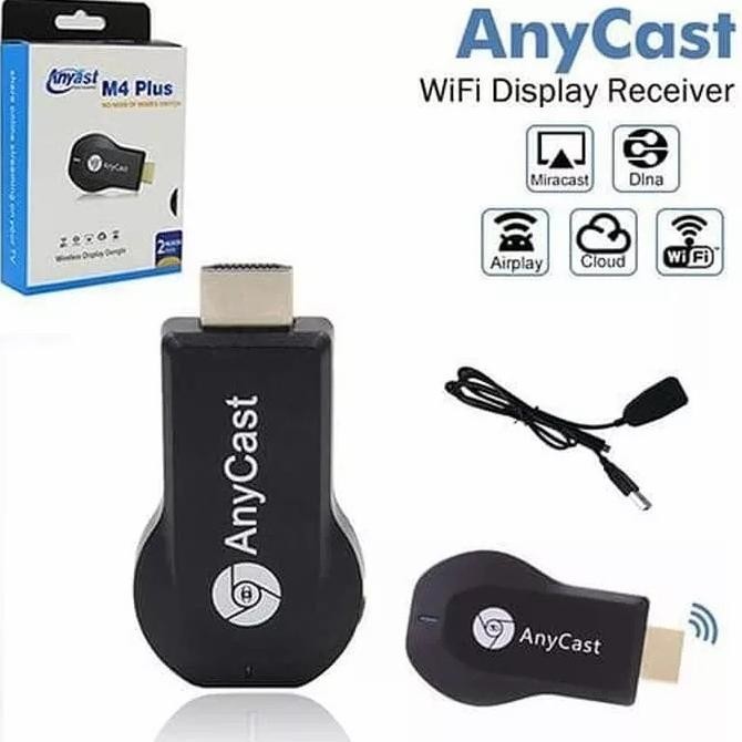 Jual HARGA DISC - ANYCAST M9 PLUS DONGLE HDMI USB WIRELESS / DONGLE ANYCAST M9 PLUS | Shopee ...