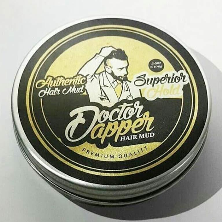 Jual Marco's - Doctor Dapper Superior Gold Hair Mud Pomade | Shopee ...