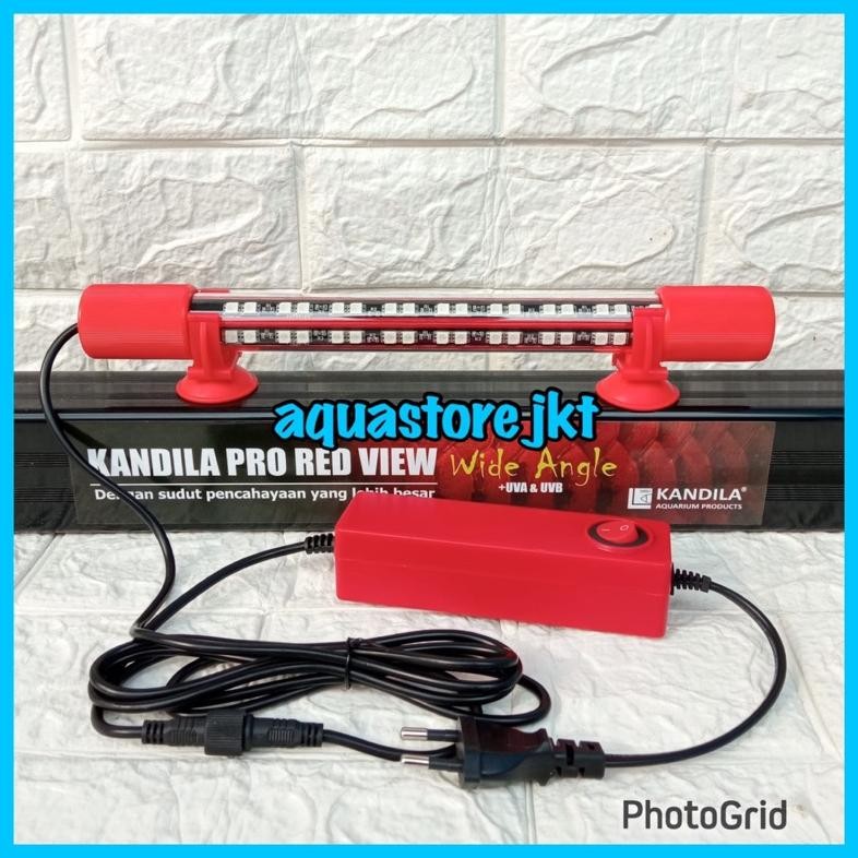 Jual KANDILA PRO RED VIEW WIDE ANGLE PRO 400 LAMPU CELUP LED AQUARIUM LAMPU ARWANA KOI KOKI ...