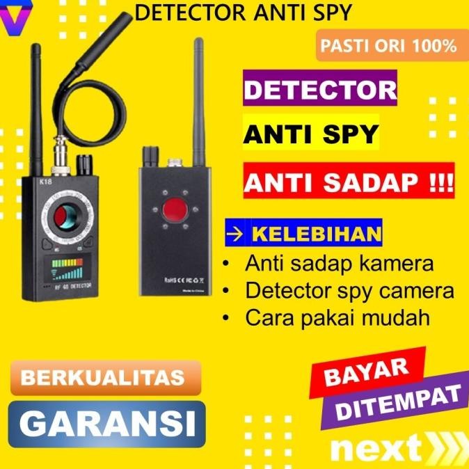 Jual Promo Alat Anti Spy Detector Sadap Kamera Deteksi Spycam Penyadap ...