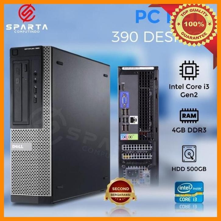 Jual (CVS) PC DELL OPTIPLEX 390 DESKTOP INTEL CORE I3 - 2120 RAM 4GB ...