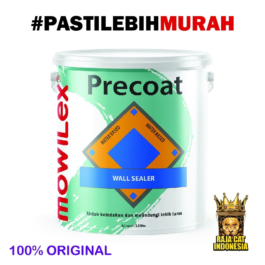 Jual Cat Dasar Tembok Primer Mowilex Precoat Wall Sealer WSWB 20 Liter ...