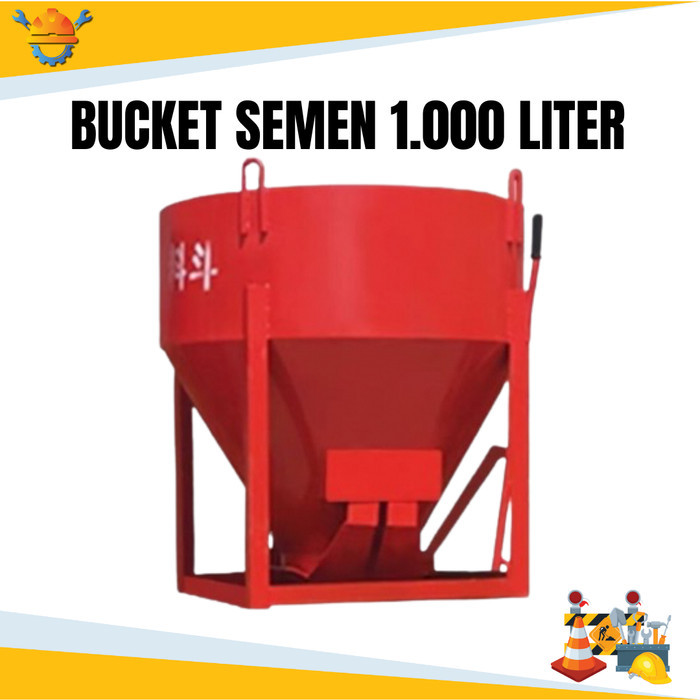 Jual BUCKET COR SEMEN 1000L / CONCRETE BUCKET 1000L | Shopee Indonesia