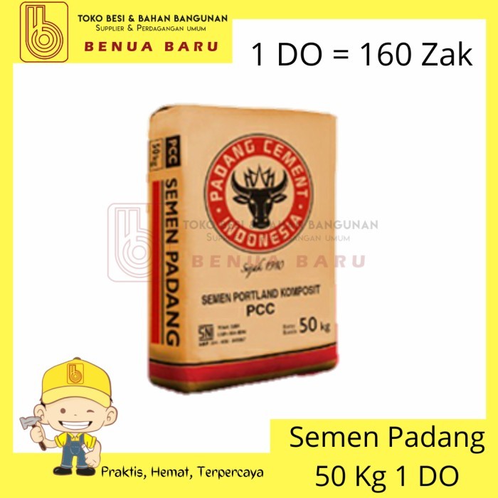 Jual Semen Padang 50 kg indocement 1 DO / Semen Portland Komposit 50 kg | Shopee Indonesia