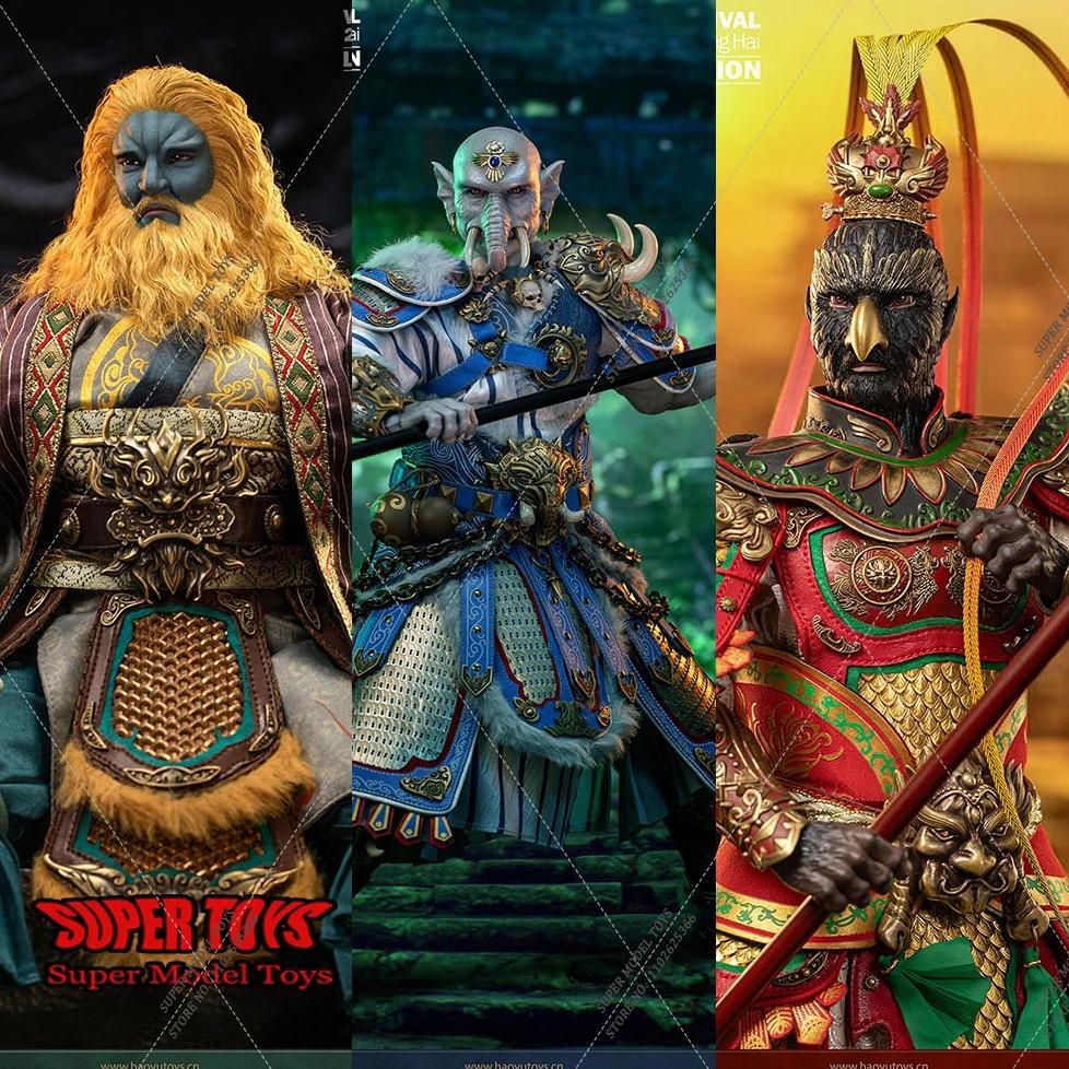 Jual haoyutoys 1/6 mythical series the journey to the west three demons ...