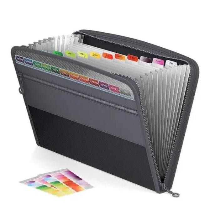 Jual TORNA DISKON TAS MAP FILE 13 FOLDER UKURAN A4 WATERPROOF / TEMPAT ...