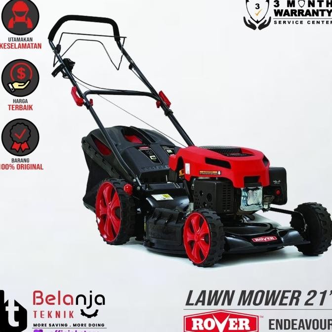 Jual Rover Mesin Potong Rumput Dorong Endeavour Lawn Mower 196 cc 21" Inch | Shopee Indonesia