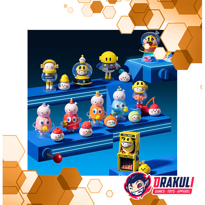Jual READY TOYS PM FIGURE BOBO & COCO X PAC-MAN SPACE SERIES BLIND BOX ...