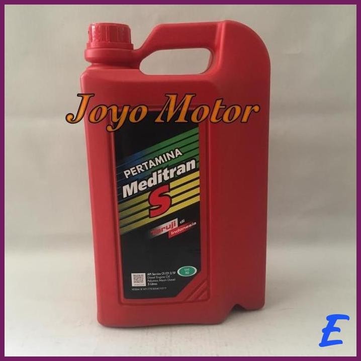 Jual | JYM | OLI PERTAMINA MEDITRAN S SAE 40 KEMASAN 5 LITER | Shopee ...