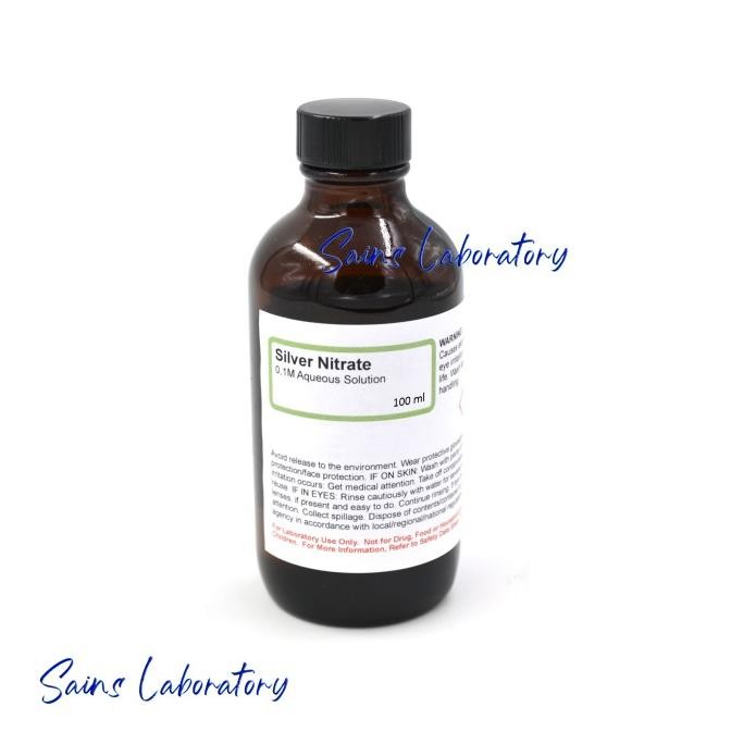 Jual Silver Nitrate AgNO3 0,1 M 100 ml For Analysis Merck Perak Nitrat ...