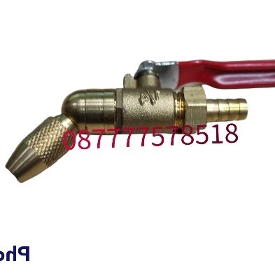 Jual Spuyer Bengkok Tasco + Kran Spare part Steam Ac Spuyer Tasco steam ...