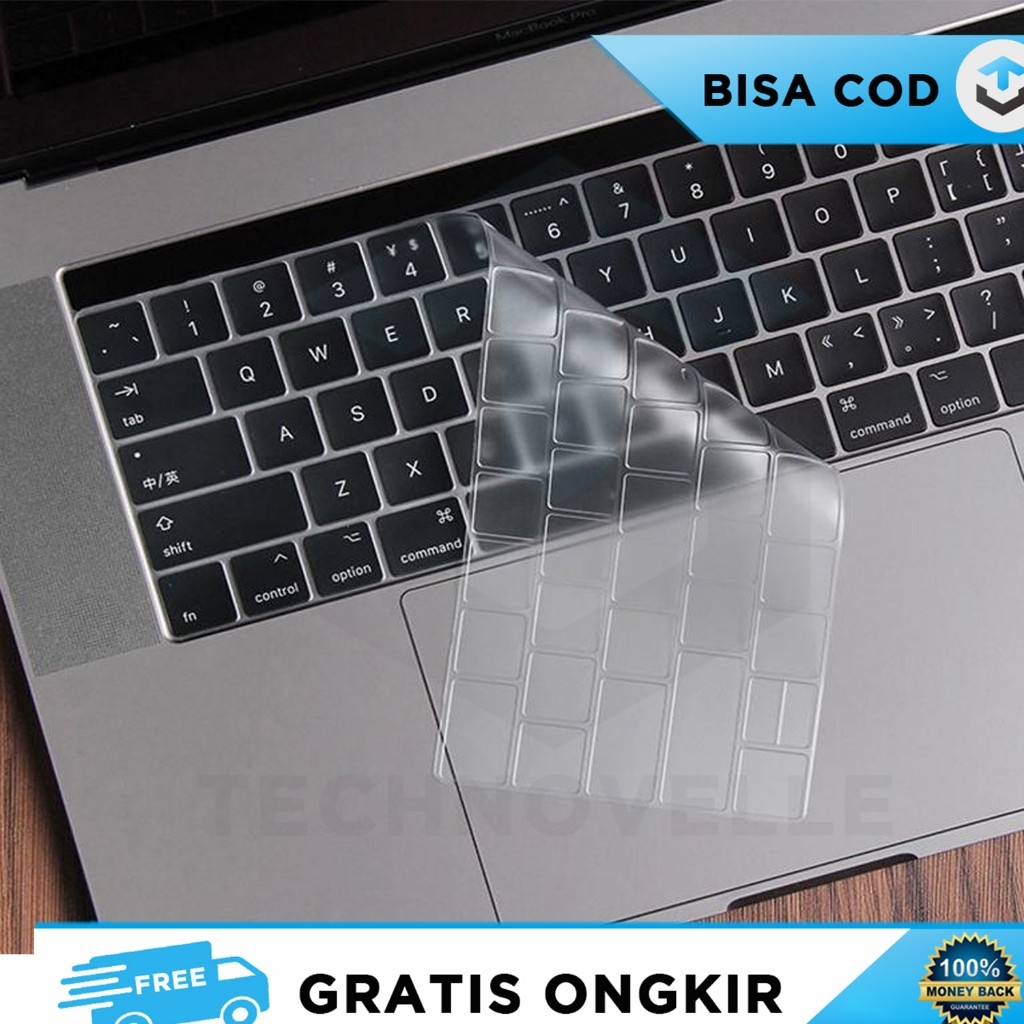Jual TUTUP PELINDUNG KEYBOARD TRANSPARAN WATER RESISTANCE LAPTOP PRO ...
