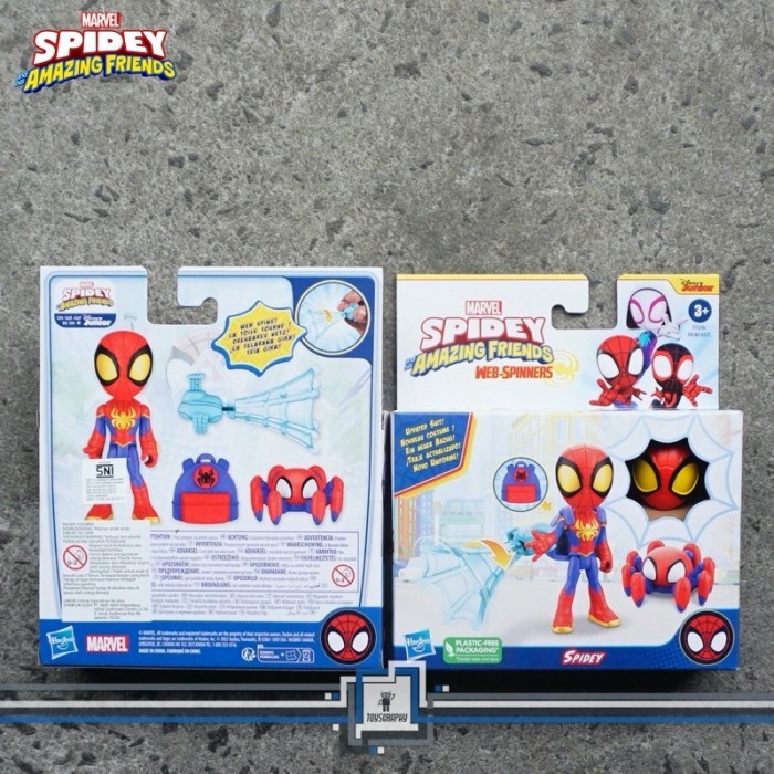 Jual Spidey and His Amazing Friends SPIDEY Web Spinners Action Figure ...