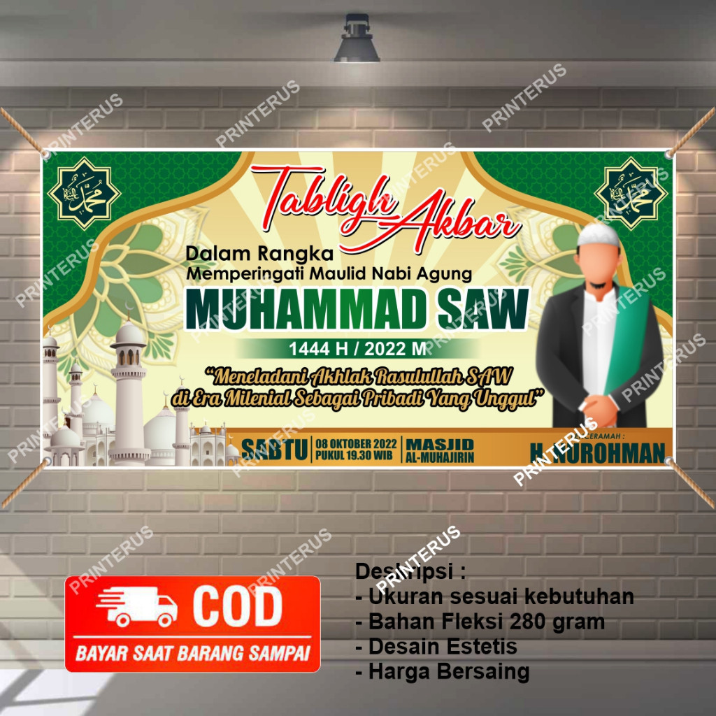 Jual AMBIL HARGA PROMO Bisa COD, Chek Dulu Spanduk / Banner / MMT ...