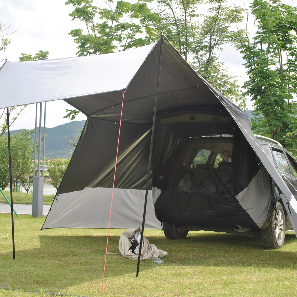 Jual suv tailgate tent with three sides awning shade & transmittance ...