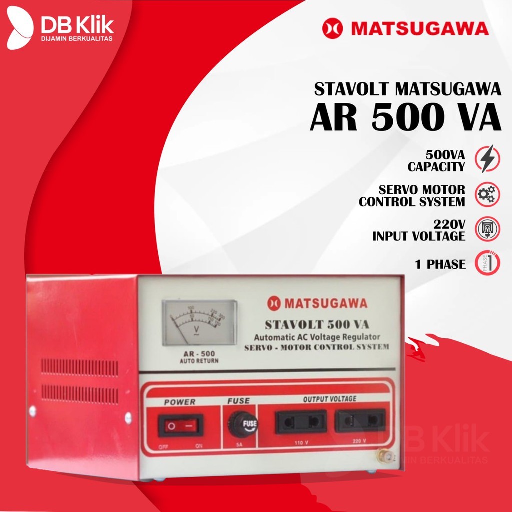 Jual Matsugawa Stavolt 500Va | Shopee Indonesia