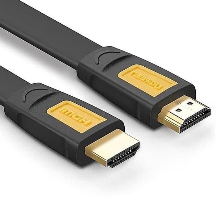 Jual Ugreen Kabel Hdmi Round Flat 4K 1,5 Meter Hdmi 2.0 Gold Plated (11184) | Shopee Indonesia