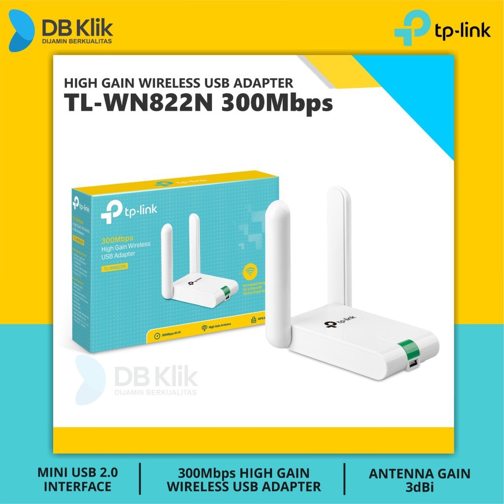 Jual Tp-Link Wireless Usb Adapter Tl-Wn822N 300Mbps - Tp Link Tl Wn822N ...