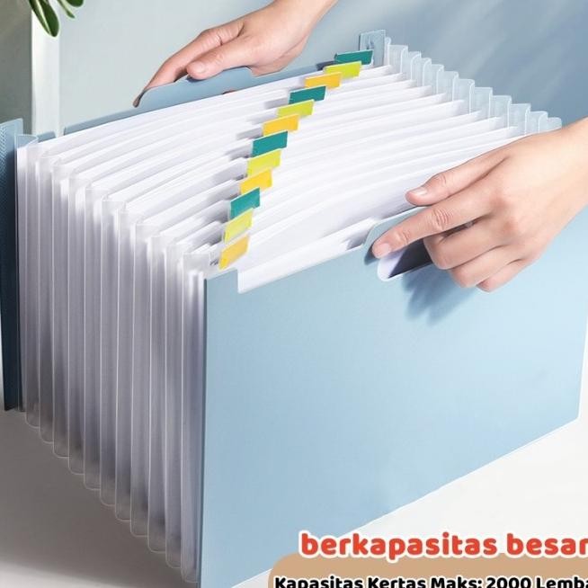 Jual STANDING FILE A4 FREE STIKER TAS DOKUMEN FILE KEEPER 13 SEKAT ATK ...