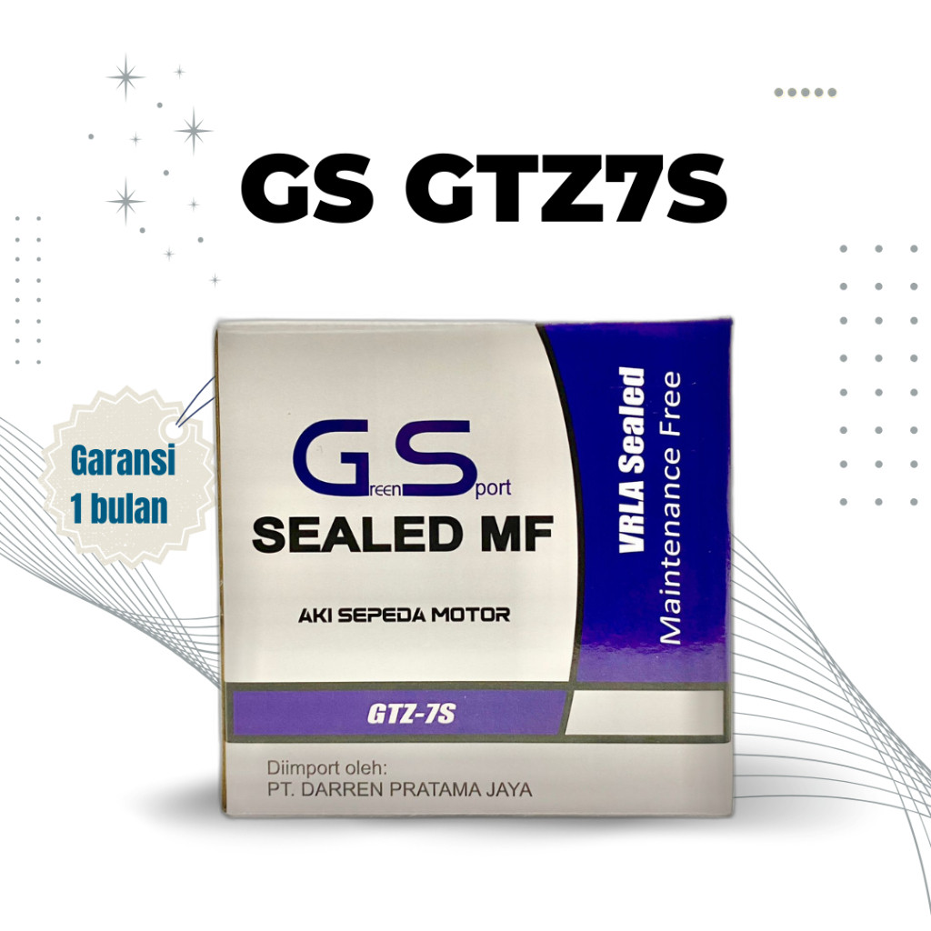 Jual Aki Motor Vespa Piaggio Liberty 150 GTZ7S GS Accu Kering MF ...