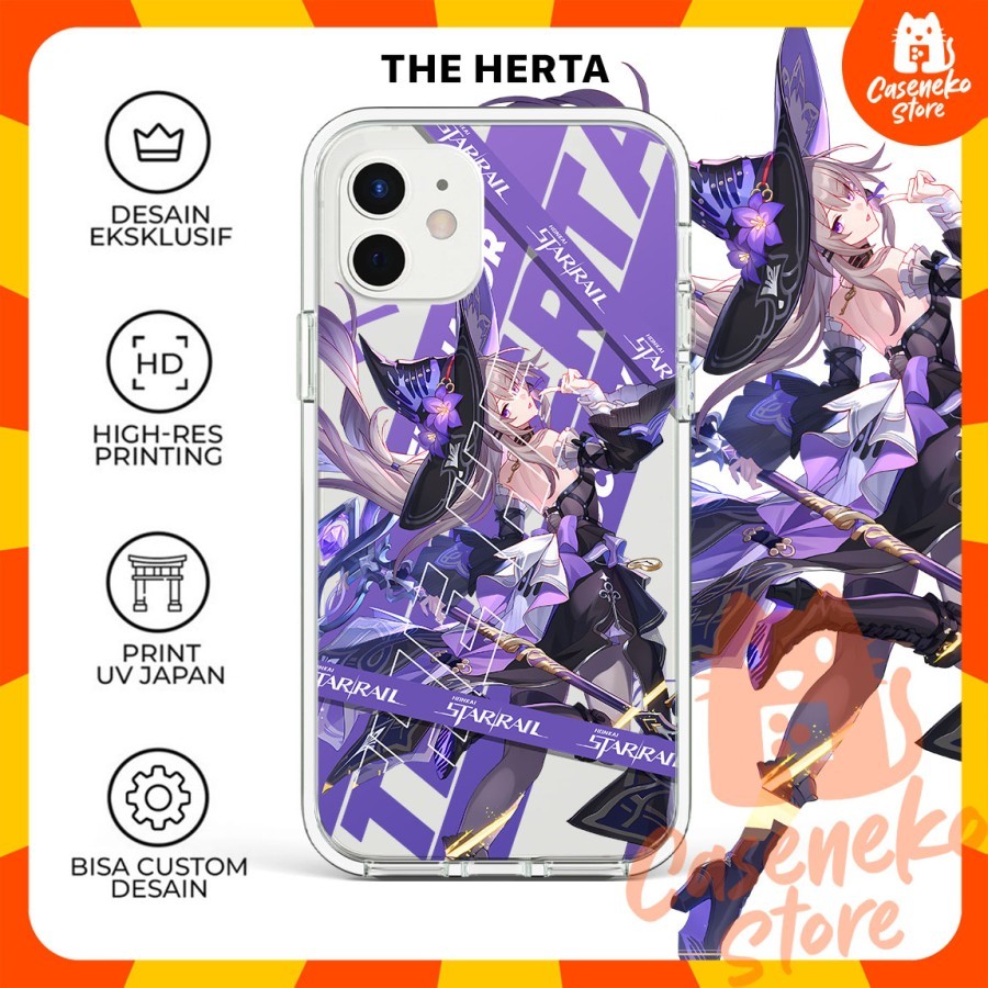 Jual Case The Herta Honkai Star Rail Custom Casing Smartphone Phone HP ...