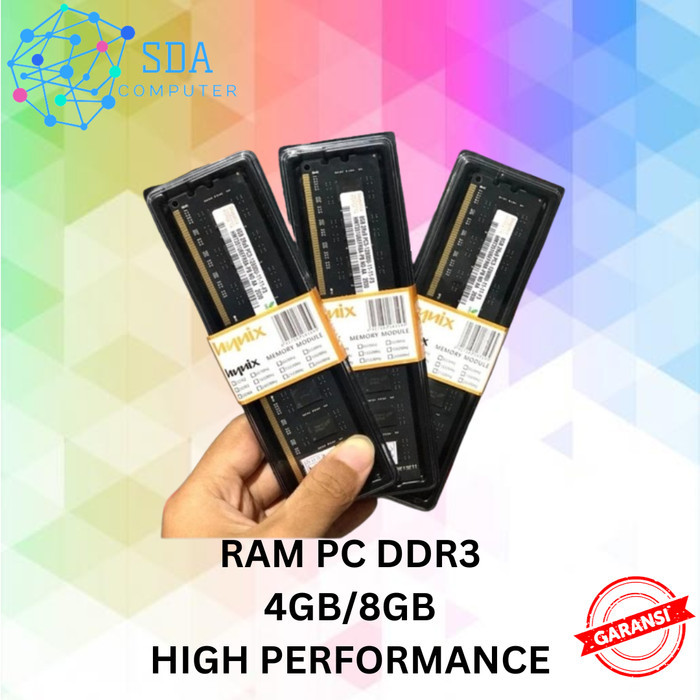 Jual HARGA DISC - RAM PC DDR3 8GB KINGSTON/HYNIX 12800 LONGDIMM ...