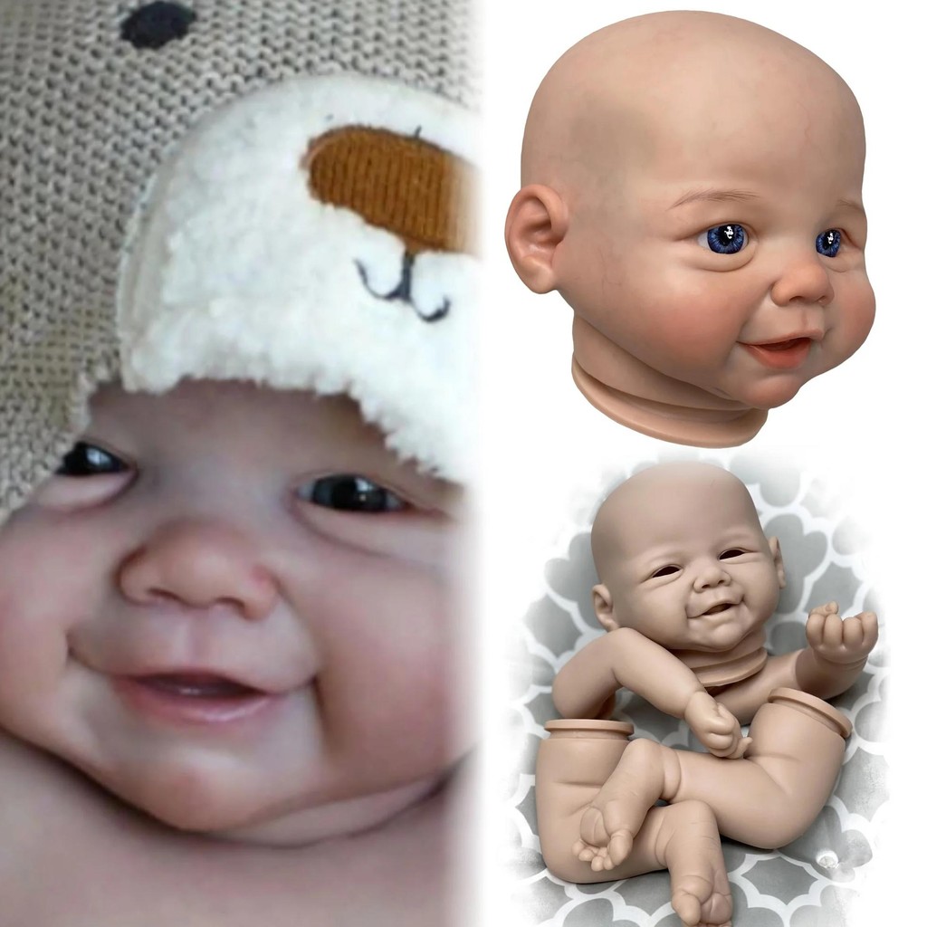 Jual 45cm vivienne kit reborn unassembled diy newborn doll kits ...