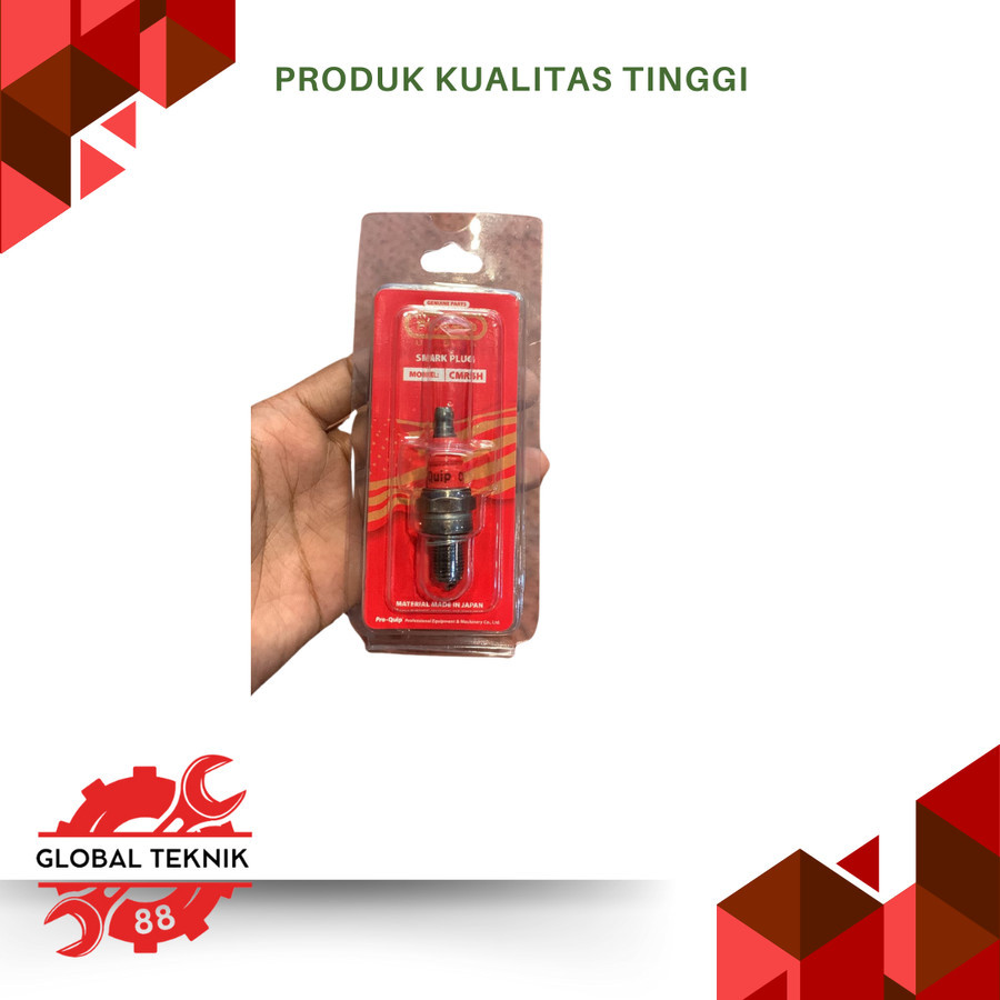 Jual Proquip 4Tak Busi sparkplug Mesin potong rumput Gx35 CMR5H | Shopee Indonesia