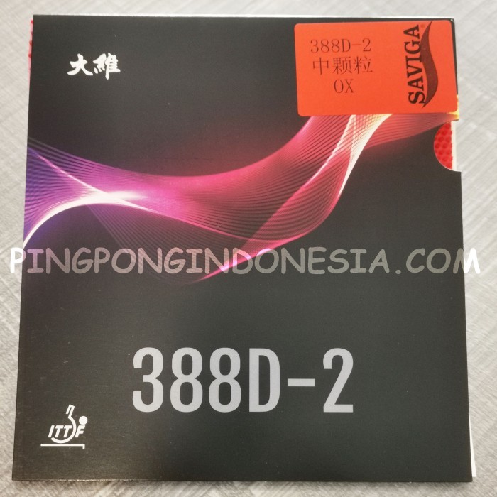 Jual Dawei 388 D-2 Saviga Ox - Karet Bintik Bertahan Panjang Long Pips ...