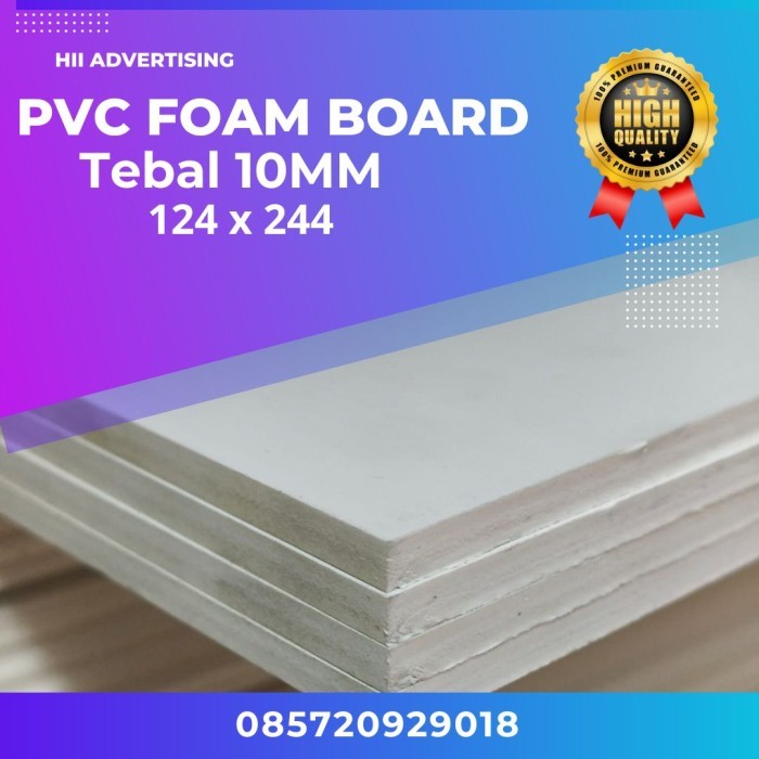 Jual PVC FOAM BOARD 10MM 122 x 244 untuk maket Pvc Sheet 10MM lembaran ...