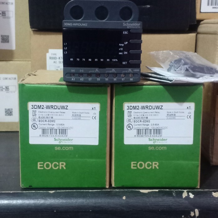 Jual 3DM2-WRDUWZ SCHNEIDER ELECTRONIC OVERCURRENT RELAY EOCR-3DM2 ORIGINAL | Shopee Indonesia