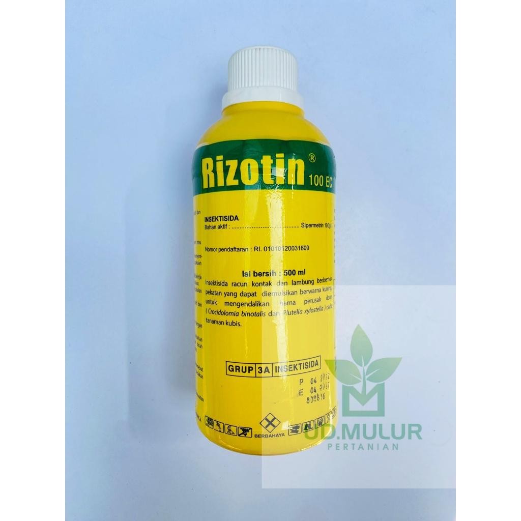 Jual Insektisida RIZOTIN 100EC 500ml Tanaman | Shopee Indonesia