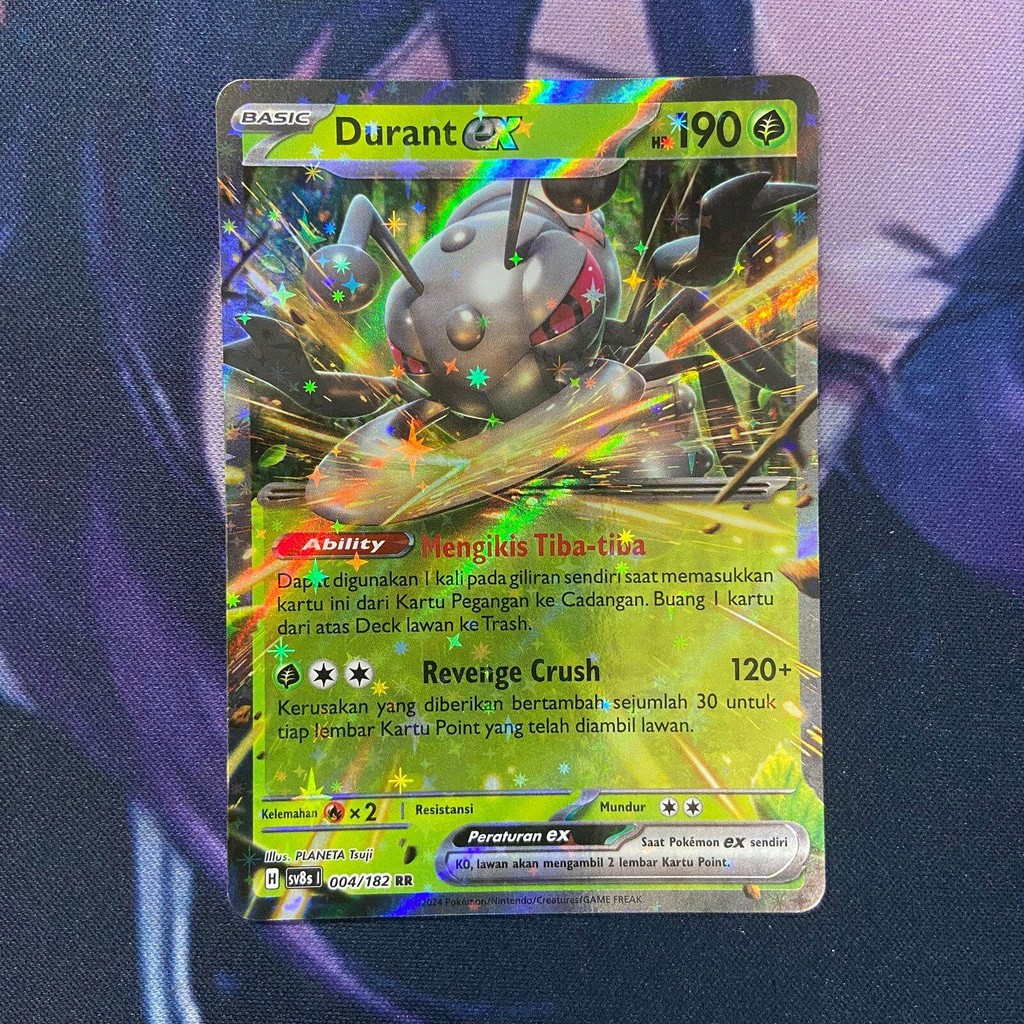 Jual pokemon (ID) durant ex - SV8s 004/182 - RR | Shopee Indonesia