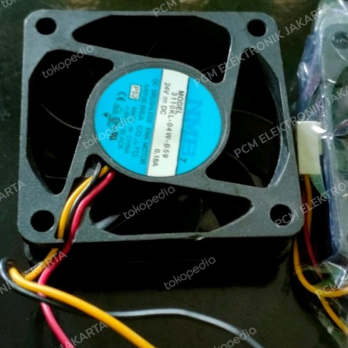 Jual exhaust fan kipas pendingin nmb 24v 24volt 3p 3pin 3kabel tipis ...
