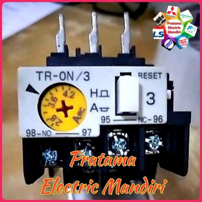 Jual Fuji Electric Tor Thermal Overload Relay Tr-On/3 Tron Tron3 Tr-On3 | Shopee Indonesia